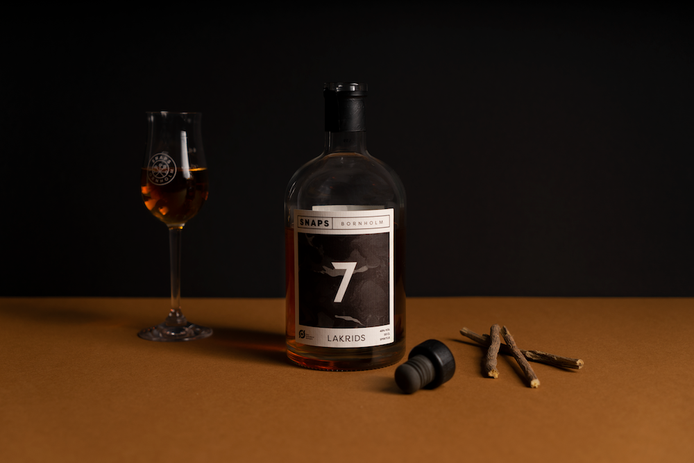 Økologisk snaps med lakrids - Lakridssnaps fra Bornholm (NO. 7, 50cl,