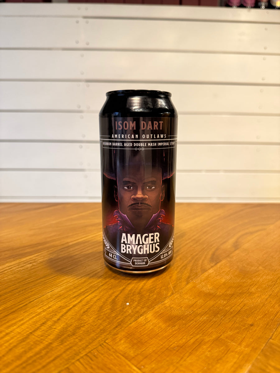 American Outlaw: Isom Dart - 44cl, 12,8%, Fadlagret Imperial Stout - A