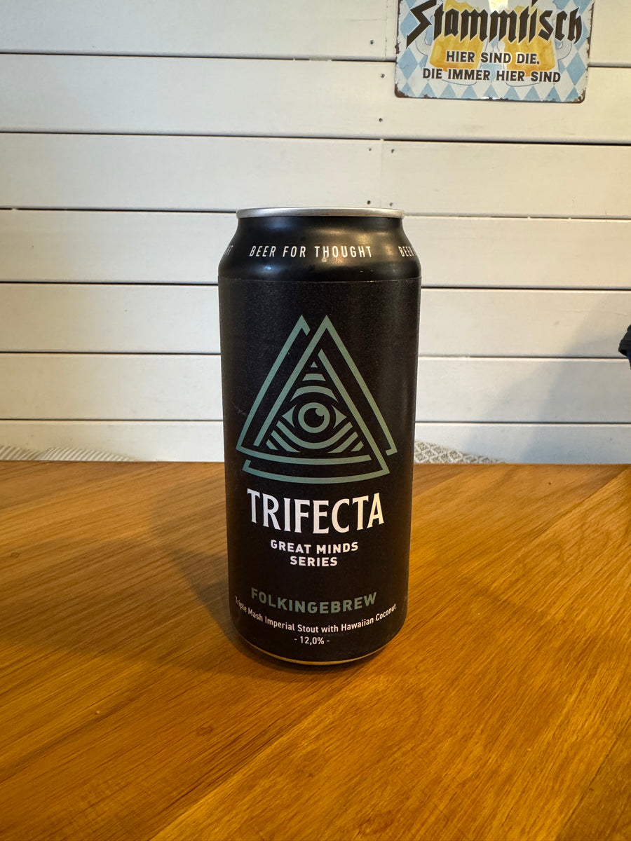 Trifecta: Folkingebrew - 44cl, 12%, Triple Mashed Imperial Stout - Fro
