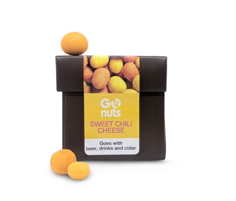 Ølnødder med sød chili og ost, GoNuts (60g)
